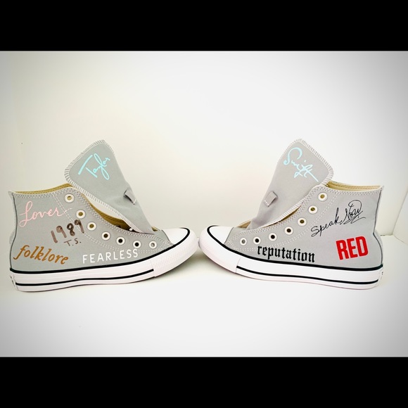 Converse | Shoes | Taylor Swift Converse High Top Shoes | Poshmark